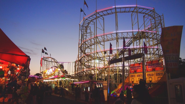 The Royal Melbourne Show at night - Meetoo